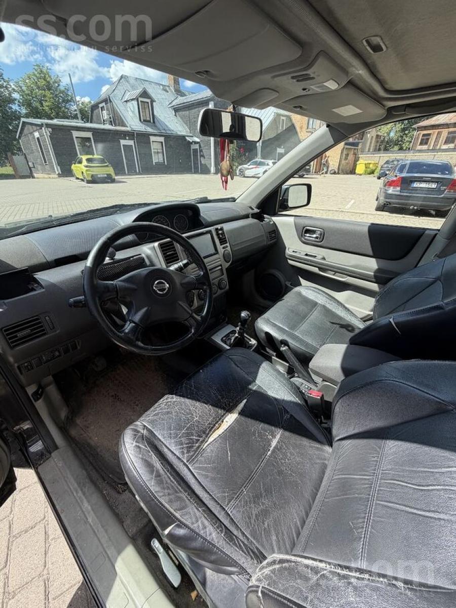 Melns Nissan X-Trail 2004 Rīga, ar dzinēja tilpumu 2.20 L un nobraukumu 472 tūkst. km par 500 €, foto 6 vietnē AUTOMOTO.COM.LV