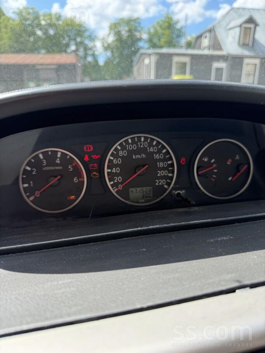 Melns Nissan X-Trail 2004 Rīga, ar dzinēja tilpumu 2.20 L un nobraukumu 472 tūkst. km par 500 €, foto 7 vietnē AUTOMOTO.COM.LV