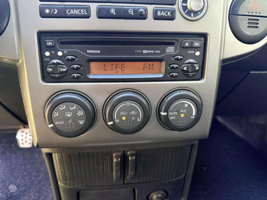 Melns Nissan X-Trail 2004 Jonava, ar dzinēja tilpumu 2.18 L un nobraukumu 277 tūkst. km par 1950 €, foto 16 vietnē AUTOMOTO.COM.LV