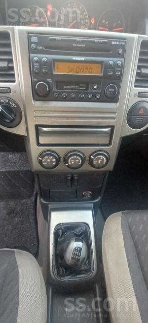 Black Nissan X-Trail 2004 in Riga, with an engine capacity of 2.20 L and mileage of 246 thousand km for 2000 €, photo 17 on AUTOMOTO.COM.LV