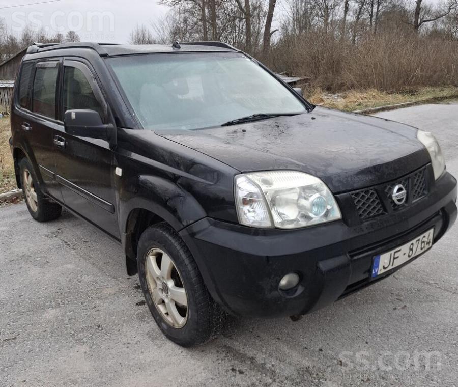 Melns Nissan X-Trail 2005 Balvi, ar dzinēja tilpumu 2.20 L un nobraukumu 375 tūkst. km par 1000 €, foto 1 vietnē AUTOMOTO.COM.LV