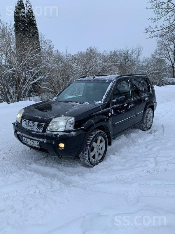 Melns Nissan X-Trail 2005 Aizkraukle, ar dzinēja tilpumu 2.20 L un nobraukumu 350 tūkst. km par 1750 €, foto 1 vietnē AUTOMOTO.COM.LV