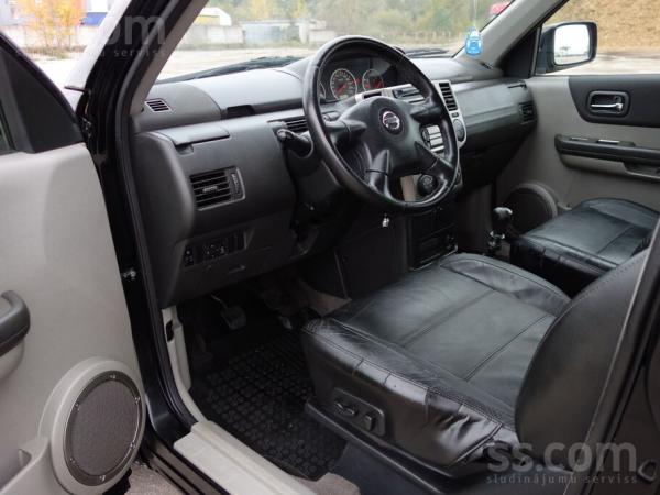 Ниссан ИксТрейл 2005 в Рига на AUTOMOTO.COM.LV Черный Ниссан ИксТрейл 2005 в Рига, объемом двигателя 2.20 л и пробегом 297 тыс. км за 2650 €, фото 6 на AUTOMOTO.COM.LV
