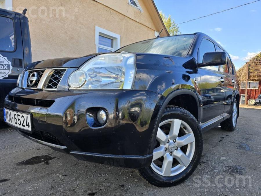 Black Nissan X-Trail 2007 in Daugavpils, with an engine capacity of 2.00 L and mileage of 0 thousand km for 3250 €, photo 1 on AUTOMOTO.COM.LV
