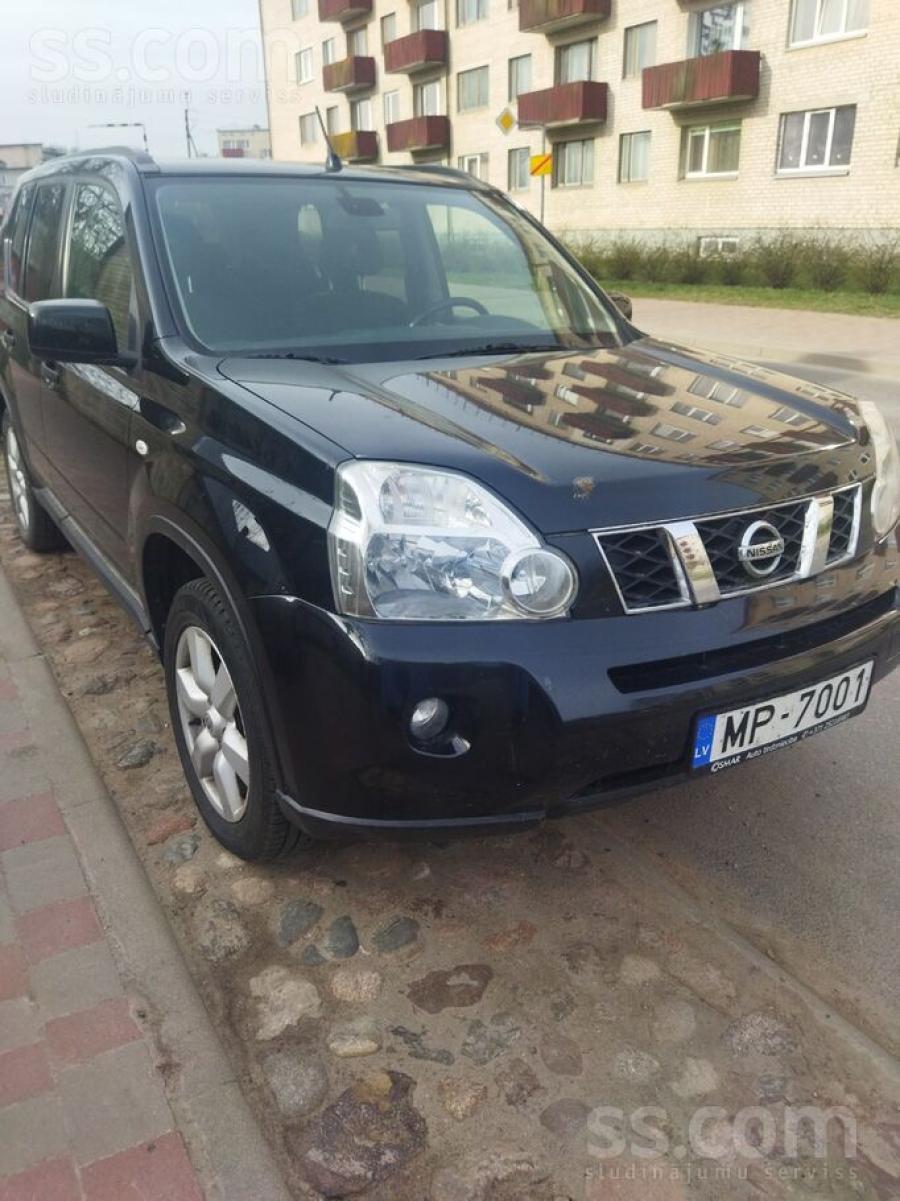 Melns Nissan X-Trail 2007 Jēkabpils, ar dzinēja tilpumu 2.00 L un nobraukumu 240 tūkst. km par 1500 €, foto 1 vietnē AUTOMOTO.COM.LV