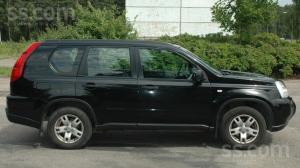 Black Nissan X-Trail 2007 in Riga, with an engine capacity of 2.00 L and mileage of 188 thousand km for 2300 €, photo 6 on AUTOMOTO.COM.LV