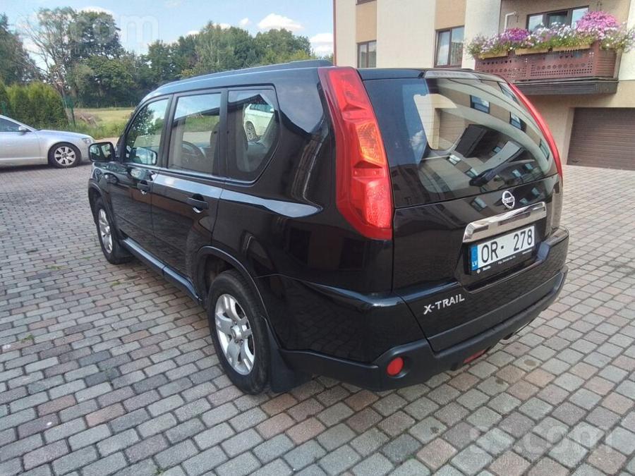 Black Nissan X-Trail 2007 in Riga, with an engine capacity of 2.00 L and mileage of 187 thousand km for 3250 €, photo 12 on AUTOMOTO.COM.LV