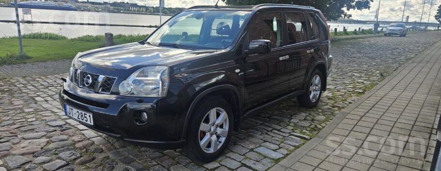 Melns Nissan X-Trail 2007 Rīga, ar dzinēja tilpumu 2.00 L un nobraukumu 215 tūkst. km par 4700 €, foto 1 vietnē AUTOMOTO.COM.LV