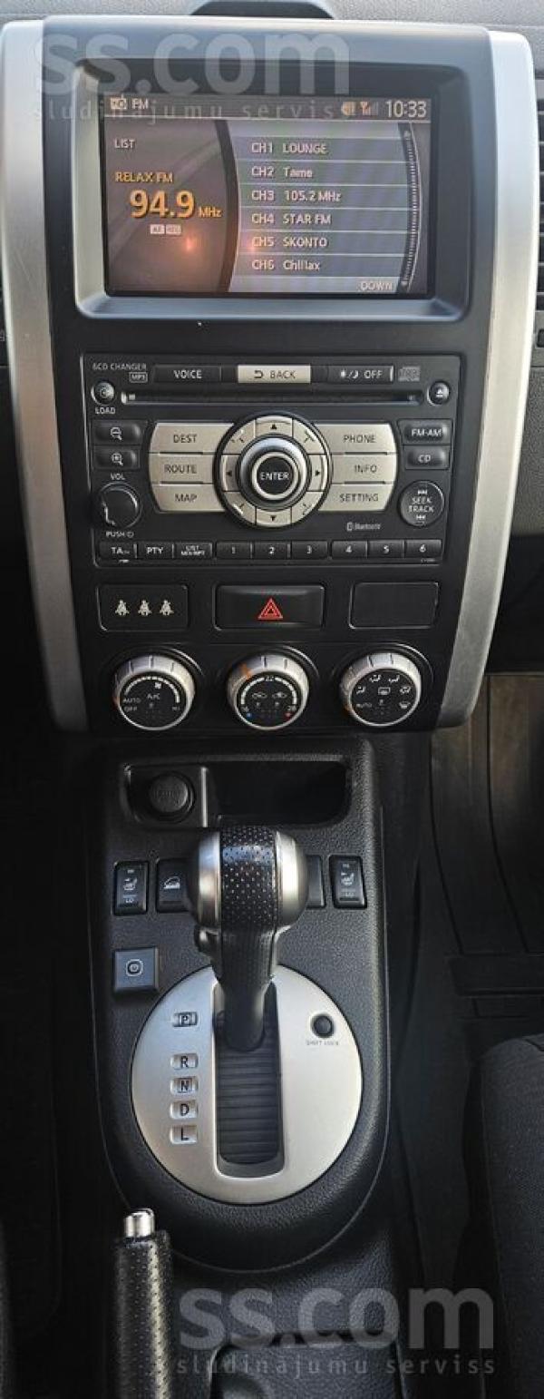 Black Nissan X-Trail 2007 in Riga, with an engine capacity of 2.00 L and mileage of 215 thousand km for 4700 €, photo 9 on AUTOMOTO.COM.LV