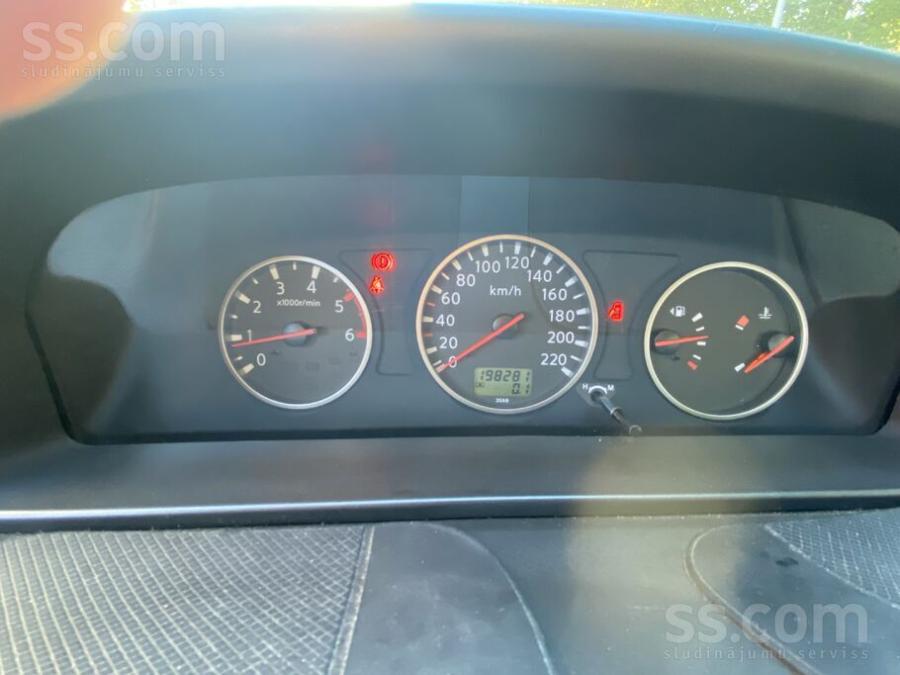 Melns Nissan X-Trail 2007 Daugavpils, ar dzinēja tilpumu 2.20 L un nobraukumu 198 tūkst. km par 4200 €, foto 10 vietnē AUTOMOTO.COM.LV