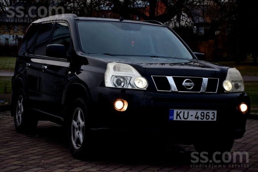 Melns Nissan X-Trail 2008 Gulbene, ar dzinēja tilpumu 2.00 L un nobraukumu 366 tūkst. km par 3550 €, foto 1 vietnē AUTOMOTO.COM.LV