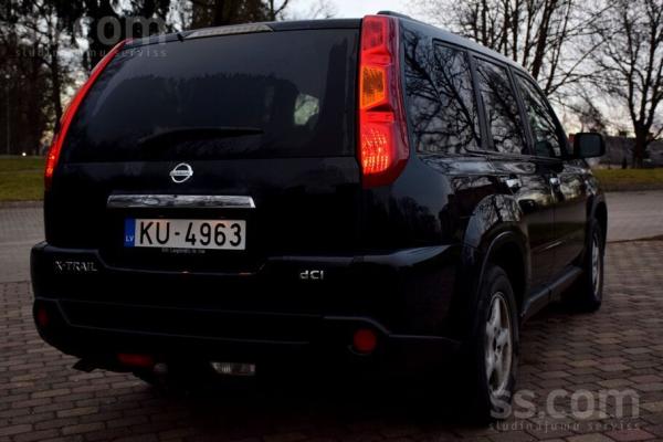 Melns Nissan X-Trail 2008 Gulbene, ar dzinēja tilpumu 2.00 L un nobraukumu 366 tūkst. km par 3550 €, foto 3 vietnē AUTOMOTO.COM.LV