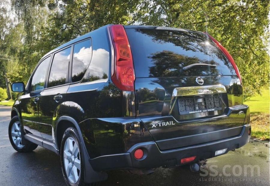 Melns Nissan X-Trail 2008 Rīga, ar dzinēja tilpumu 2.00 L un nobraukumu 246 tūkst. km par 5850 €, foto 8 vietnē AUTOMOTO.COM.LV
