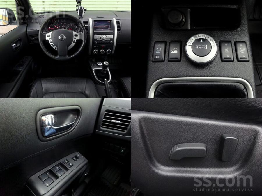 Melns Nissan X-Trail 2011 Rīga, ar dzinēja tilpumu 2.00 L un nobraukumu 268 tūkst. km par 6800 €, foto 13 vietnē AUTOMOTO.COM.LV