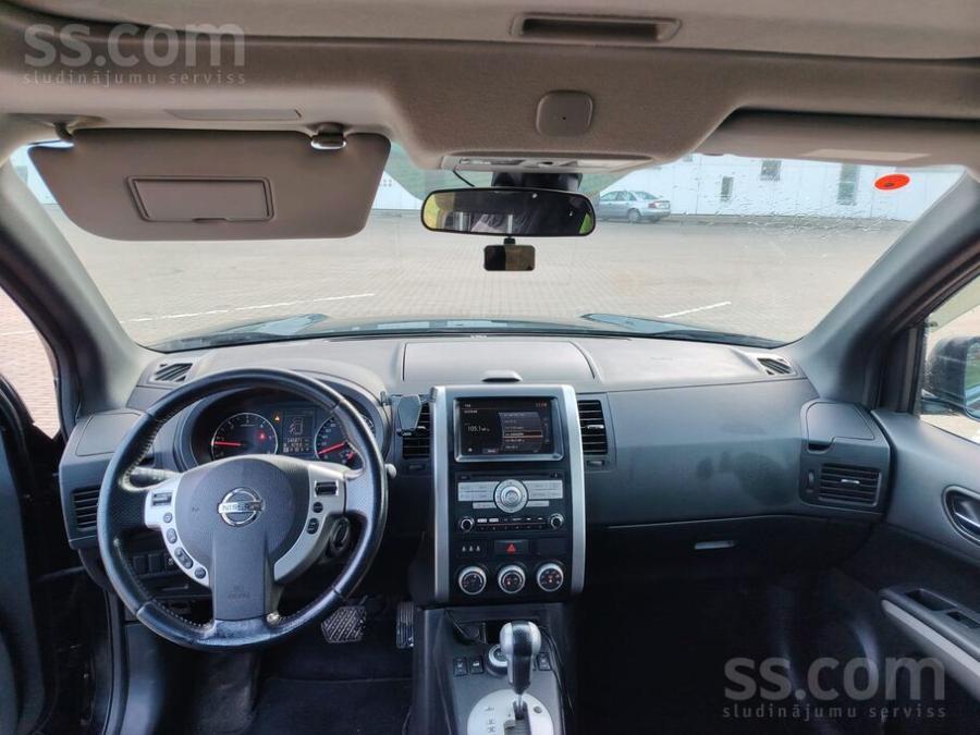 Melns Nissan X-Trail 2011 Rēzekne, ar dzinēja tilpumu 2.00 L un nobraukumu 246 tūkst. km par 6390 €, foto 8 vietnē AUTOMOTO.COM.LV
