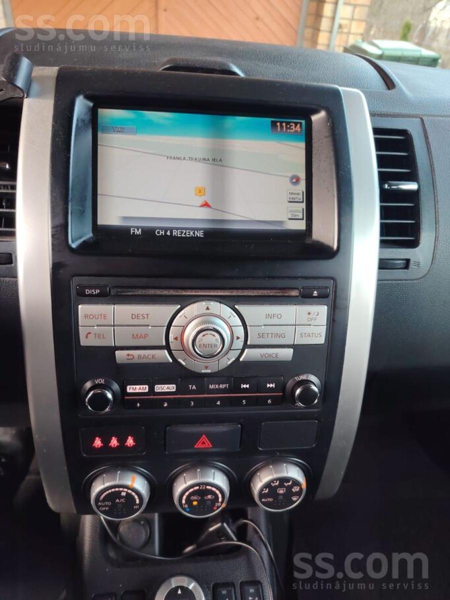 Melns Nissan X-Trail 2011 Rēzekne, ar dzinēja tilpumu 2.00 L un nobraukumu 246 tūkst. km par 6390 €, foto 13 vietnē AUTOMOTO.COM.LV