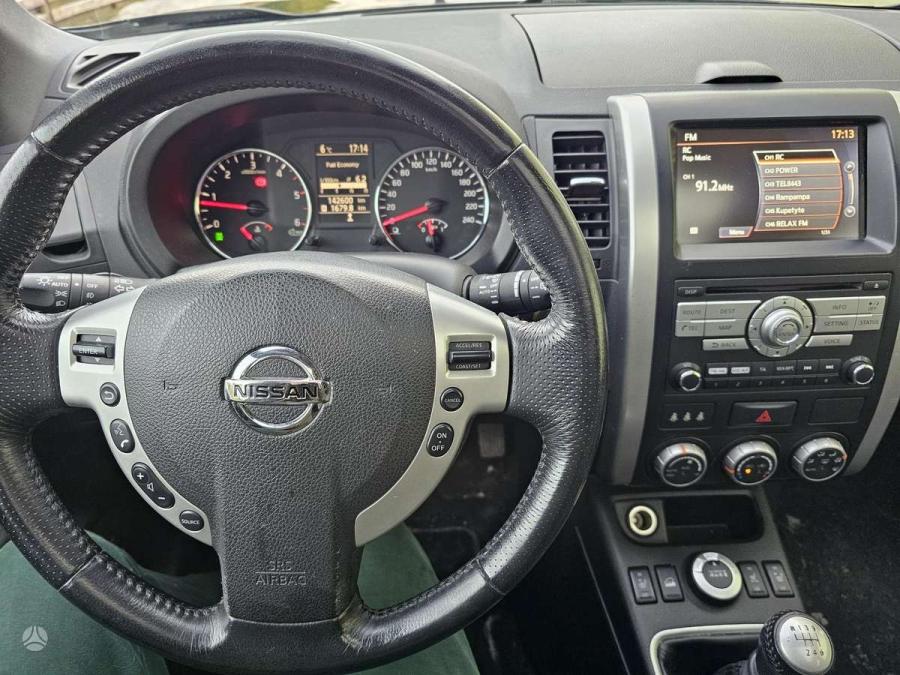 Melns Nissan X-Trail 2012 Mažeikiai, ar dzinēja tilpumu 2.00 L un nobraukumu 146 tūkst. km par 8700 €, foto 13 vietnē AUTOMOTO.COM.LV