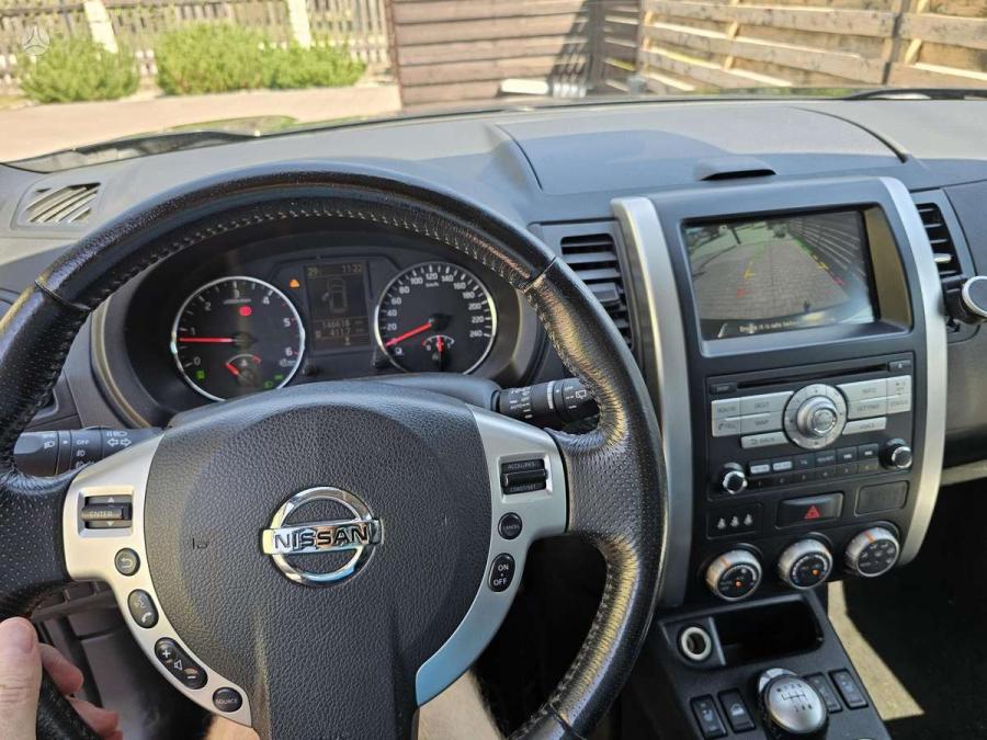 Melns Nissan X-Trail 2012 Mažeikiai, ar dzinēja tilpumu 2.00 L un nobraukumu 146 tūkst. km par 8700 €, foto 19 vietnē AUTOMOTO.COM.LV