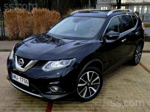 Melns Nissan X-Trail 2014 Jūrmala, ar dzinēja tilpumu 1.60 L un nobraukumu 197 tūkst. km par 8990 €, foto  vietnē AUTOMOTO.COM.LV
