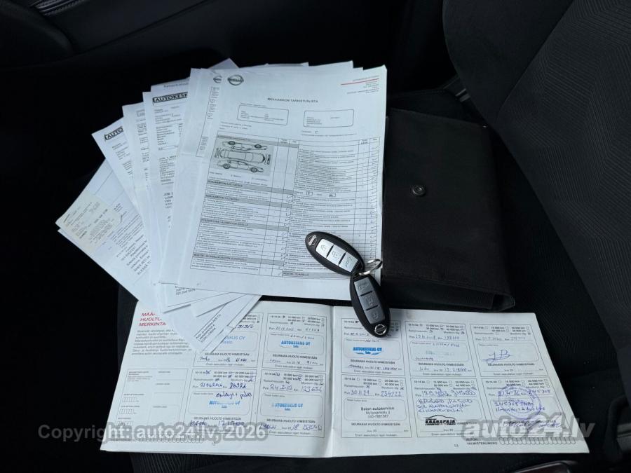 Black Nissan X-Trail 2014 in Tallinn, with an engine capacity of 1.60 L and mileage of 247 thousand km for 7990 €, photo 23 on AUTOMOTO.COM.LV