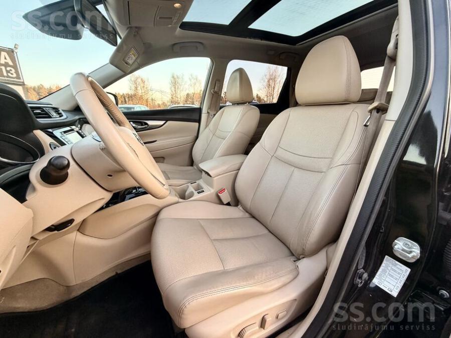 Black Nissan X-Trail 2014 in Ogre, with an engine capacity of 1.60 L and mileage of 231 thousand km for 8800 €, photo 12 on AUTOMOTO.COM.LV