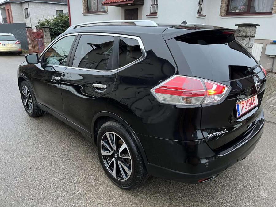 Melns Nissan X-Trail 2015 Kauņa, ar dzinēja tilpumu 1.60 L un nobraukumu 285 tūkst. km par 9500 €, foto 7 vietnē AUTOMOTO.COM.LV