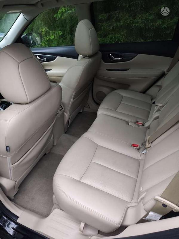 Melns Nissan X-Trail 2015 Tauragė, ar dzinēja tilpumu 1.60 L un nobraukumu 150 tūkst. km par 7100 €, foto 6 vietnē AUTOMOTO.COM.LV