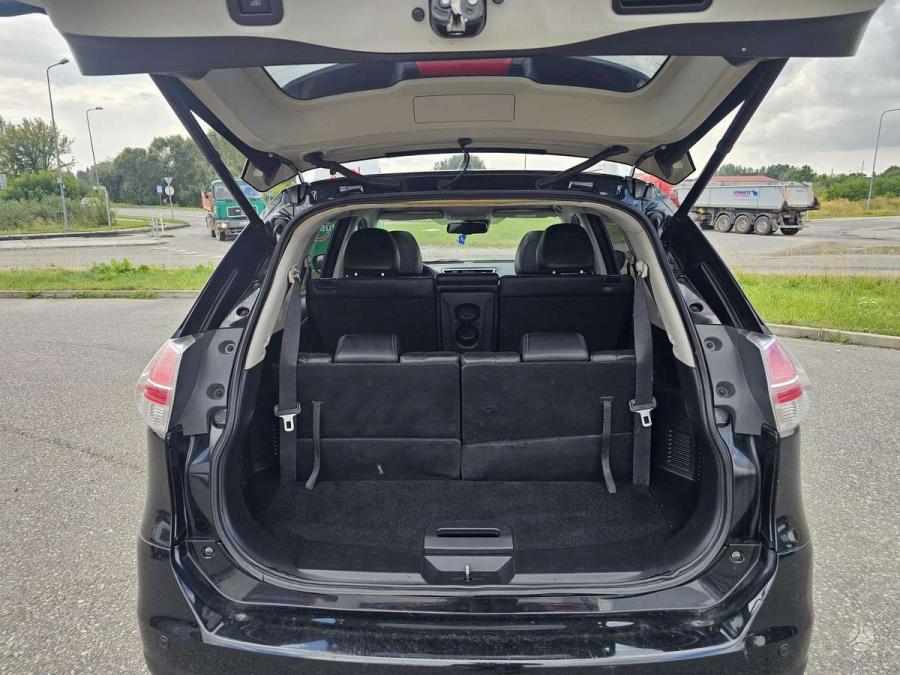 Melns Nissan X-Trail 2015 Ukmergė, ar dzinēja tilpumu 1.60 L un nobraukumu 245 tūkst. km par 7750 €, foto 18 vietnē AUTOMOTO.COM.LV
