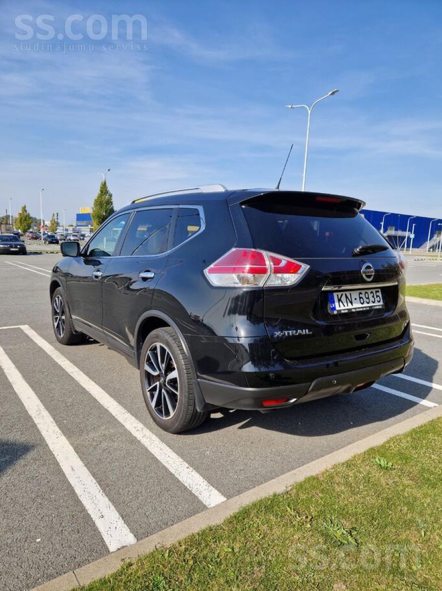 Melns Nissan X-Trail 2016 Rīga, ar dzinēja tilpumu 1.60 L un nobraukumu 158 tūkst. km par 19200 €, foto 6 vietnē AUTOMOTO.COM.LV