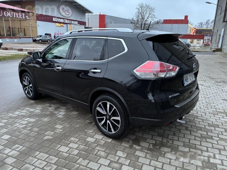 Melns Nissan X-Trail 2016 Rīga, ar dzinēja tilpumu 1.60 L un nobraukumu 150 tūkst. km par 12990 €, foto 6 vietnē AUTOMOTO.COM.LV