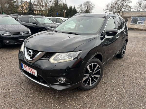 Melns Nissan X-Trail 2016 Alīta, ar dzinēja tilpumu 1.60 L un nobraukumu 260 tūkst. km par 10900 €, foto 1 vietnē AUTOMOTO.COM.LV