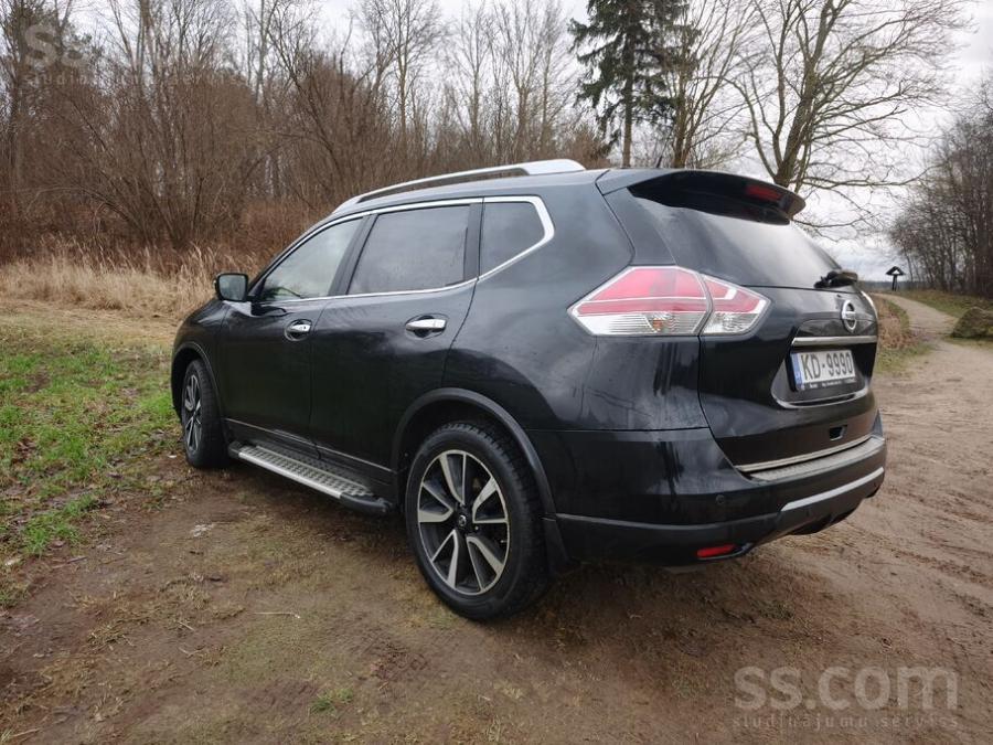Melns Nissan X-Trail 2016 Ogre, ar dzinēja tilpumu 1.60 L un nobraukumu 210 tūkst. km par 10200 €, foto 7 vietnē AUTOMOTO.COM.LV