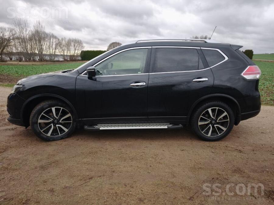 Melns Nissan X-Trail 2016 Ogre, ar dzinēja tilpumu 1.60 L un nobraukumu 210 tūkst. km par 10200 €, foto 9 vietnē AUTOMOTO.COM.LV