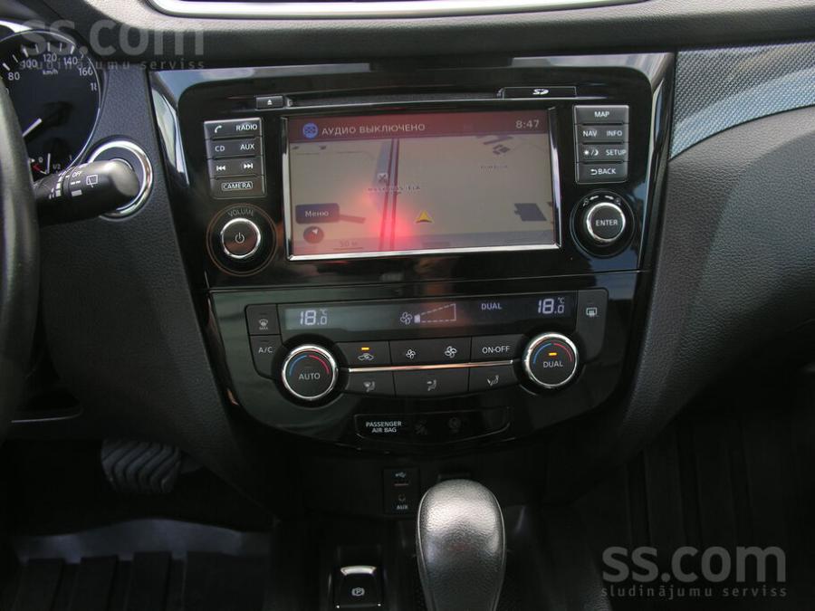 Melns Nissan X-Trail 2016 Rīga, ar dzinēja tilpumu 1.60 L un nobraukumu 219 tūkst. km par 8400 €, foto 15 vietnē AUTOMOTO.COM.LV