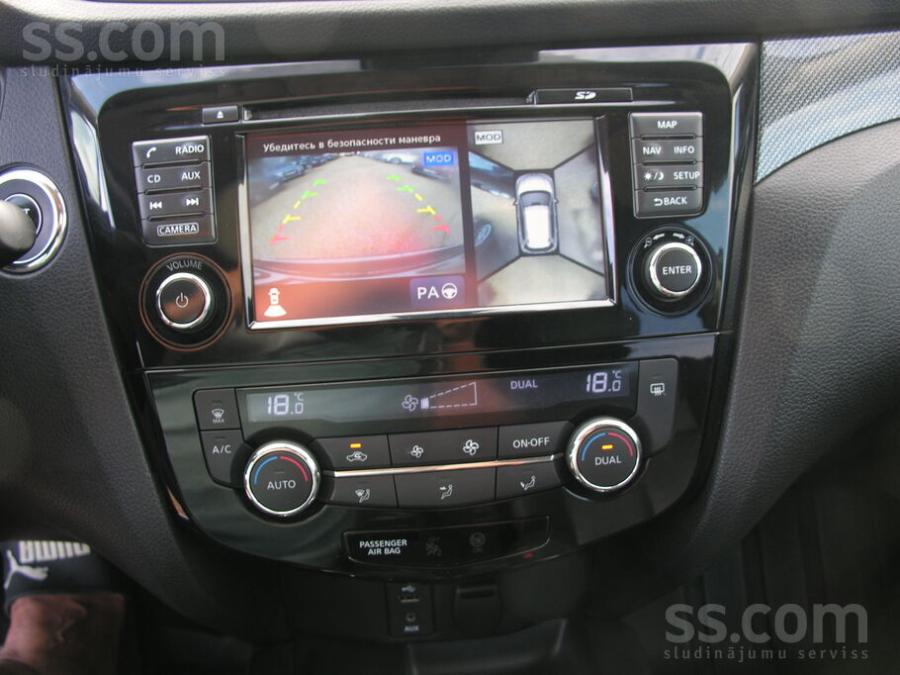 Melns Nissan X-Trail 2016 Rīga, ar dzinēja tilpumu 1.60 L un nobraukumu 219 tūkst. km par 8400 €, foto 16 vietnē AUTOMOTO.COM.LV