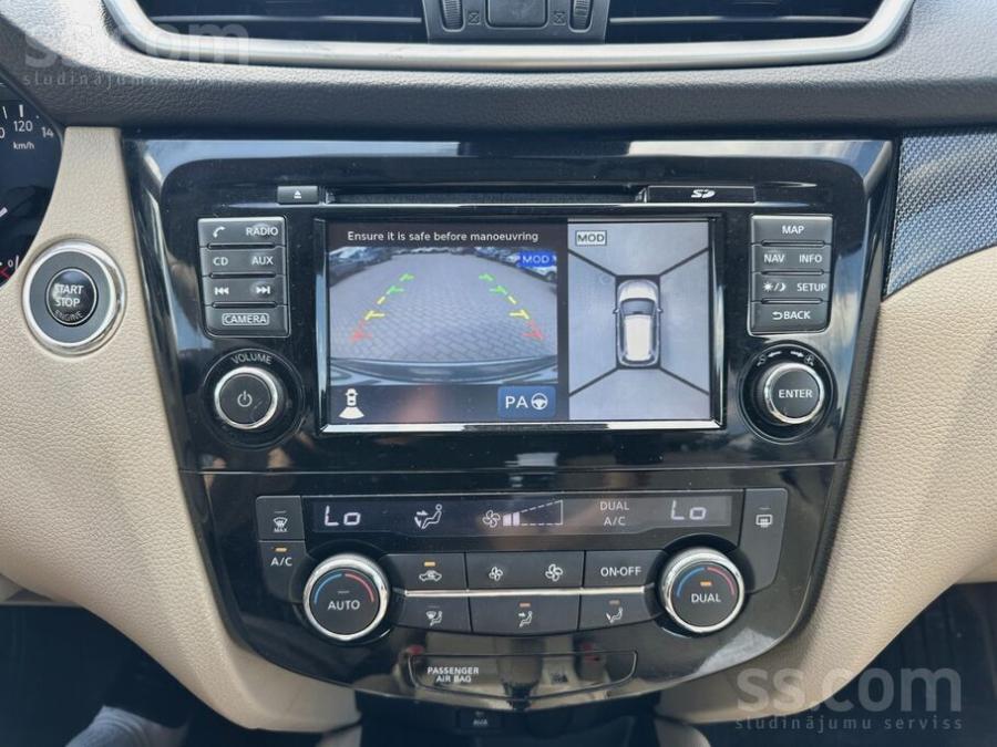 Melns Nissan X-Trail 2016 Liepāja, ar dzinēja tilpumu 1.60 L un nobraukumu 219 tūkst. km par 12900 €, foto 15 vietnē AUTOMOTO.COM.LV