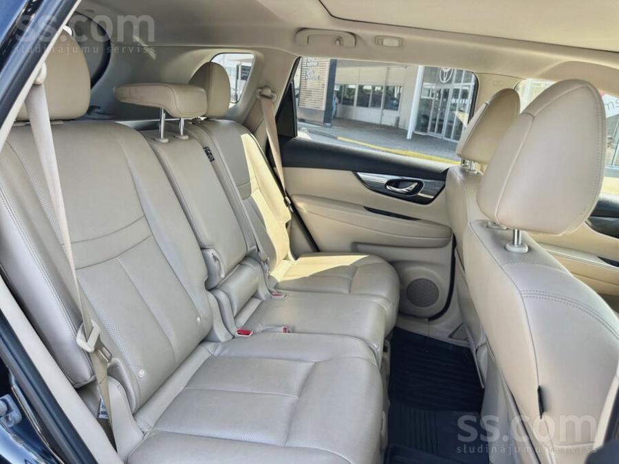 Melns Nissan X-Trail 2016 Liepāja, ar dzinēja tilpumu 1.60 L un nobraukumu 219 tūkst. km par 12900 €, foto 17 vietnē AUTOMOTO.COM.LV