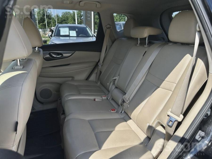 Melns Nissan X-Trail 2016 Liepāja, ar dzinēja tilpumu 1.60 L un nobraukumu 219 tūkst. km par 12900 €, foto 19 vietnē AUTOMOTO.COM.LV