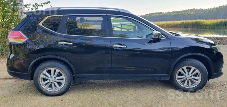 Black Nissan X-Trail 2016 in Preili, with an engine capacity of 1.60 L and mileage of 244 thousand km for 7650 €, photo 1 on AUTOMOTO.COM.LV
