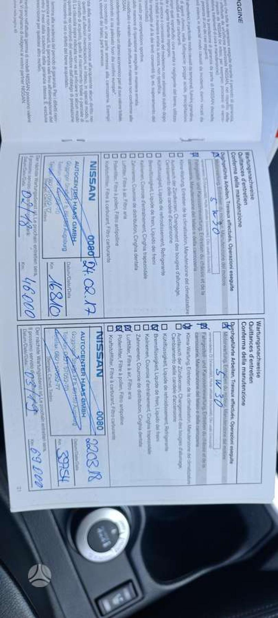Черный Ниссан ИксТрейл 2016 в Утена, объемом двигателя 1.60 л и пробегом 235 тыс. км за 9990 €, фото 24 на AUTOMOTO.COM.LV