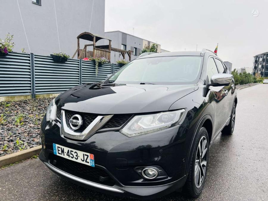 Melns Nissan X-Trail 2017 Kauņa, ar dzinēja tilpumu 1.60 L un nobraukumu 225 tūkst. km par 10650 €, foto 6 vietnē AUTOMOTO.COM.LV