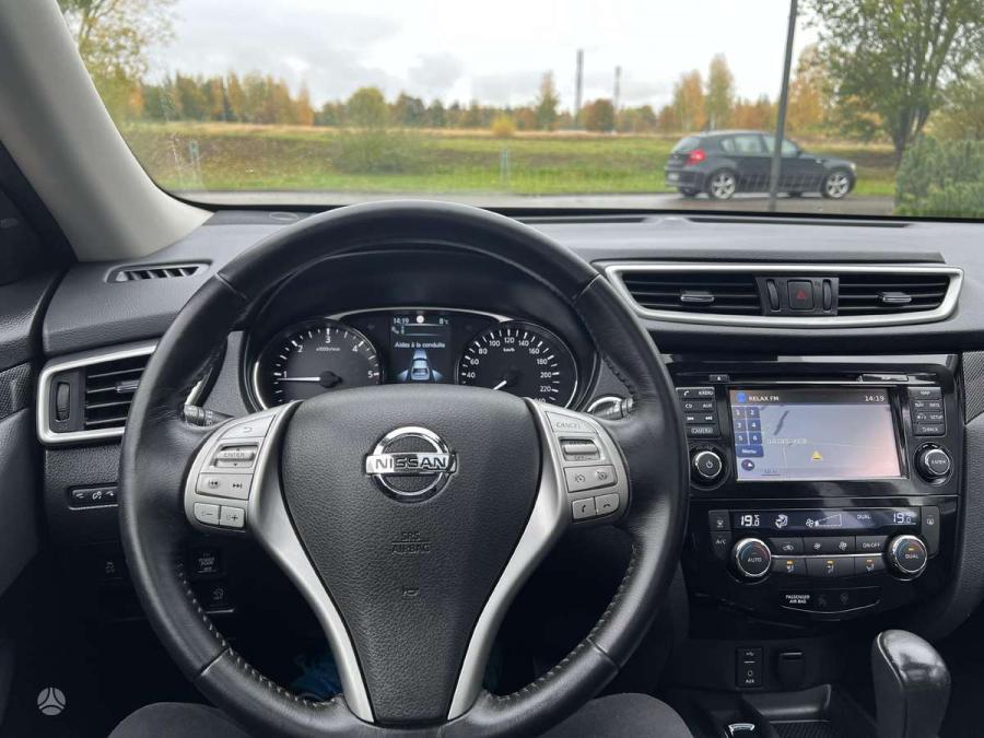 Melns Nissan X-Trail 2017 Kauņa, ar dzinēja tilpumu 1.60 L un nobraukumu 225 tūkst. km par 10650 €, foto 23 vietnē AUTOMOTO.COM.LV