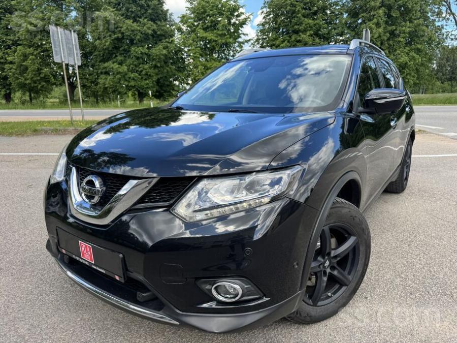 Melns Nissan X-Trail 2017 Ogre, ar dzinēja tilpumu 2.00 L un nobraukumu 149 tūkst. km par 12980 €, foto 1 vietnē AUTOMOTO.COM.LV
