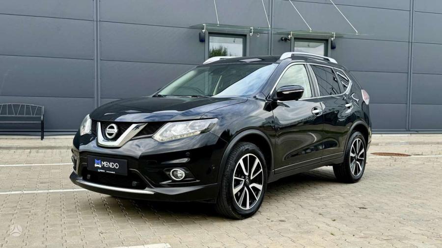 Melns Nissan X-Trail 2017 Viļņa, ar dzinēja tilpumu 2.00 L un nobraukumu 90 tūkst. km par 15990 €, foto 1 vietnē AUTOMOTO.COM.LV
