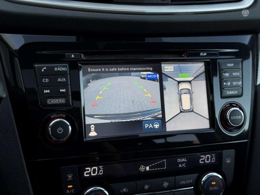 Black Nissan X-Trail 2017 in Kaunas, with an engine capacity of 2.00 L and mileage of 220 thousand km for 12790 €, photo 31 on AUTOMOTO.COM.LV