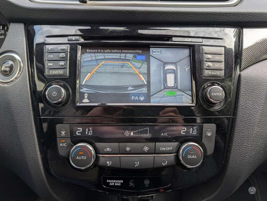 Melns Nissan X-Trail 2017 Viļņa, ar dzinēja tilpumu 2.00 L un nobraukumu 150 tūkst. km par 14500 €, foto 8 vietnē AUTOMOTO.COM.LV