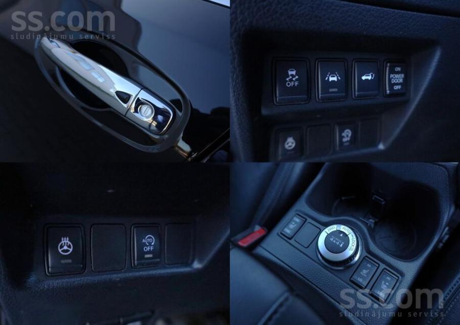 Black Nissan X-Trail 2018 in Riga, with an engine capacity of 1.60 L and mileage of 0 thousand km for 12495 €, photo 17 on AUTOMOTO.COM.LV