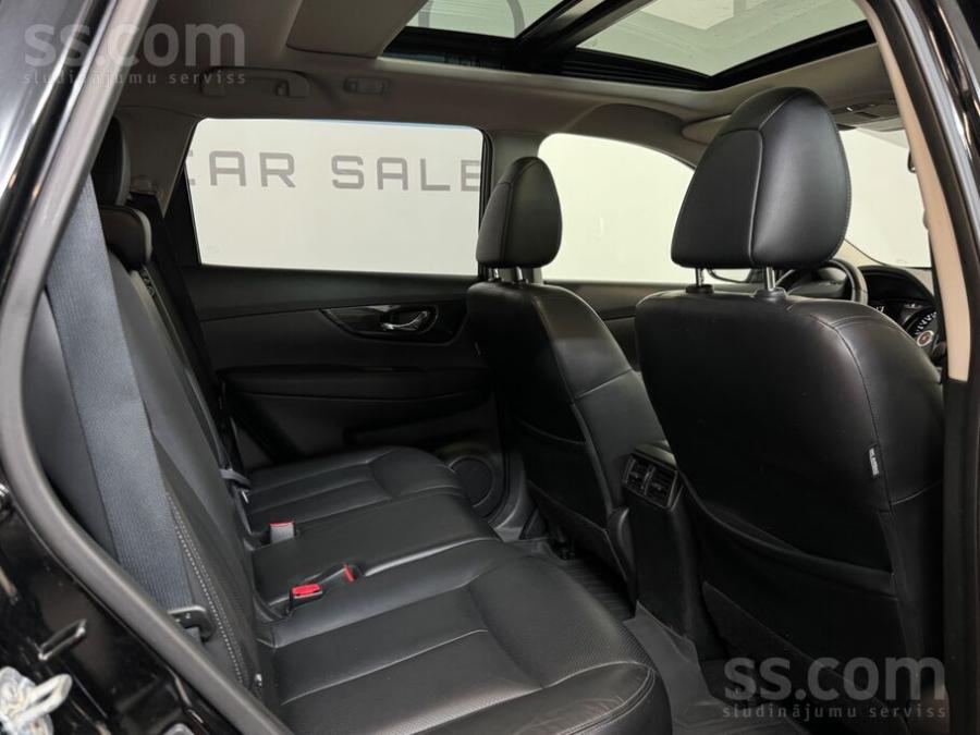 Black Nissan X-Trail 2018 in Riga, with an engine capacity of 2.00 L and mileage of 185 thousand km for 14900 €, photo 18 on AUTOMOTO.COM.LV