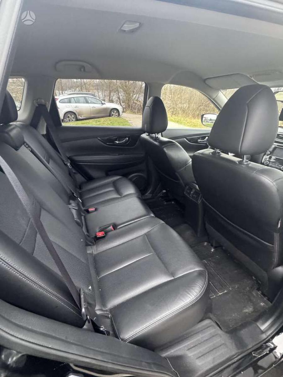 Black Nissan X-Trail 2019 in Vilnius, with an engine capacity of 2.00 L and mileage of 116 thousand km for 16500 €, photo 13 on AUTOMOTO.COM.LV