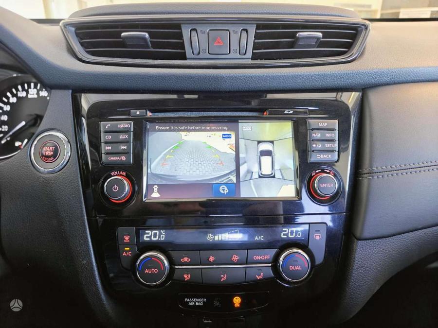 Black Nissan X-Trail 2019 in Siauliai, with an engine capacity of 2.00 L and mileage of 127 thousand km for 16700 €, photo 15 on AUTOMOTO.COM.LV
